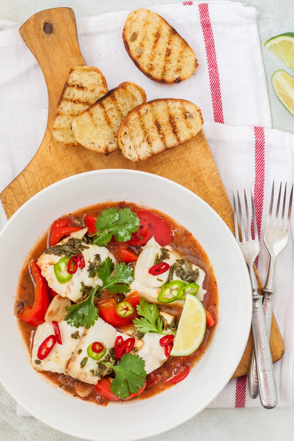 Fish Stew With Tomatoes, Herbs and Spices » Smashing Eats